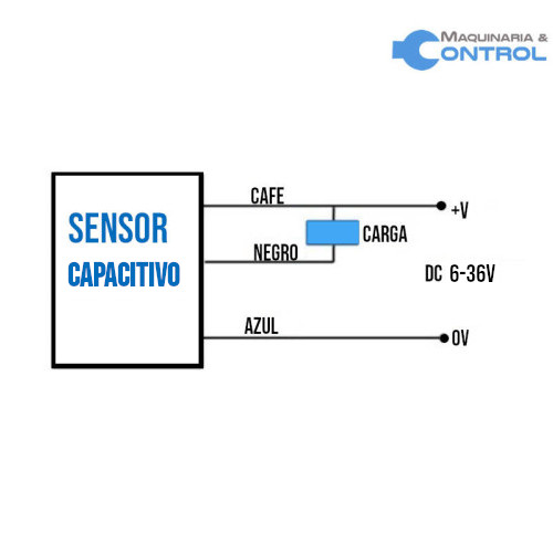 Sensor Capacitivo LJC18A3-H-Z/BX | NPN NO 1mm | Compatible con Arduino ...