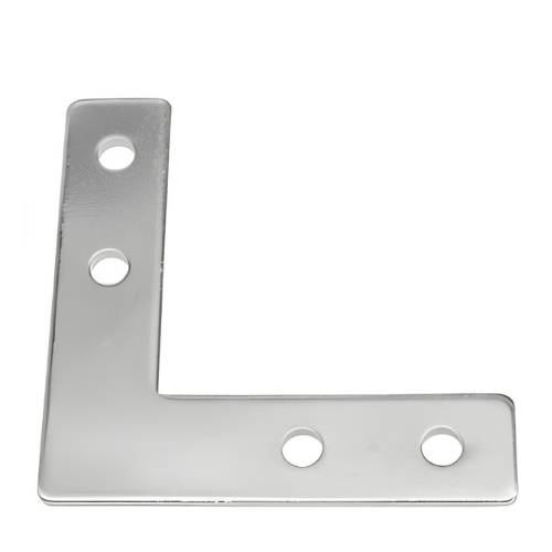 Conector en L en acero para Perfiles de Aluminio 20 30 40
