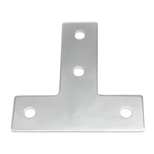 Conector en T, placa en T en acero para Perfiles de Aluminio 20 30 40